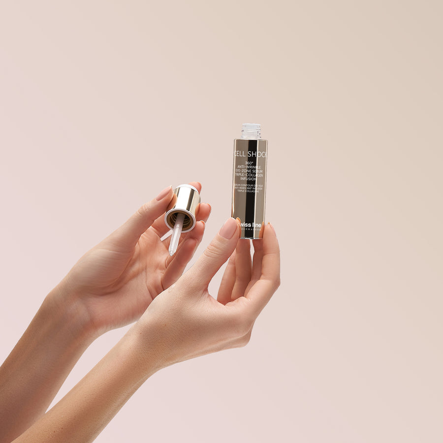 Cell Shock 360° Collagen Eye Serum | Wrinkle & Dark Circles | Swissline ...